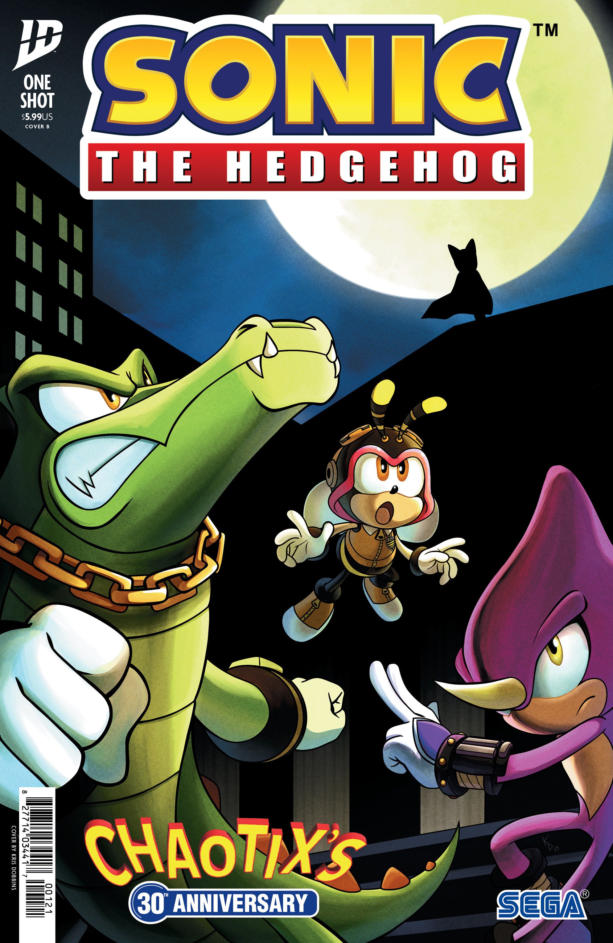 Sonic The Hedgehog: Chaotix's 30th Anniversary Special Variant B (Dobb ...